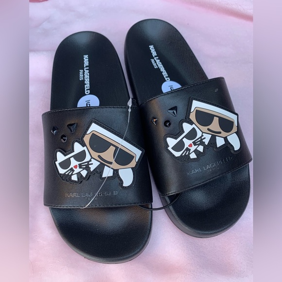 Karl Lagerfeld | Shoes | Nwot Karl Lagerfeld Slide Sandals | Poshmark
